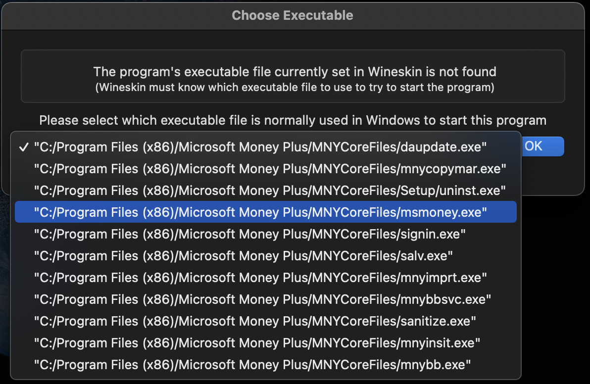 Appleシリコン (M1) 搭載Macでマイクロソフトマネー(Microsoft Money)を導入する。 - てすの暮らしの知恵